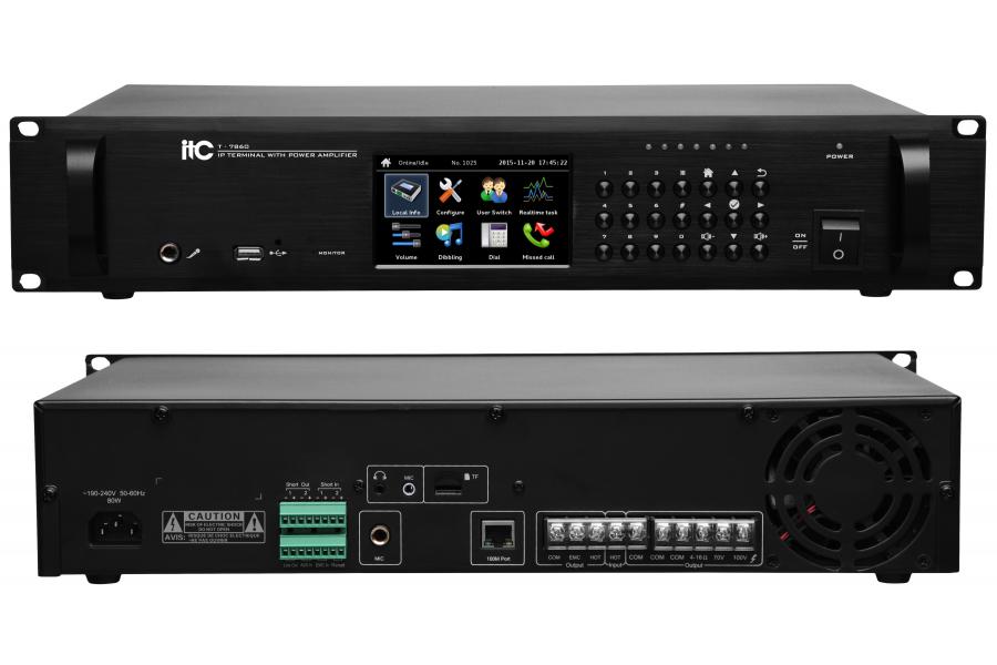 Tăng âm IP 350W Class D: ITC T-78350